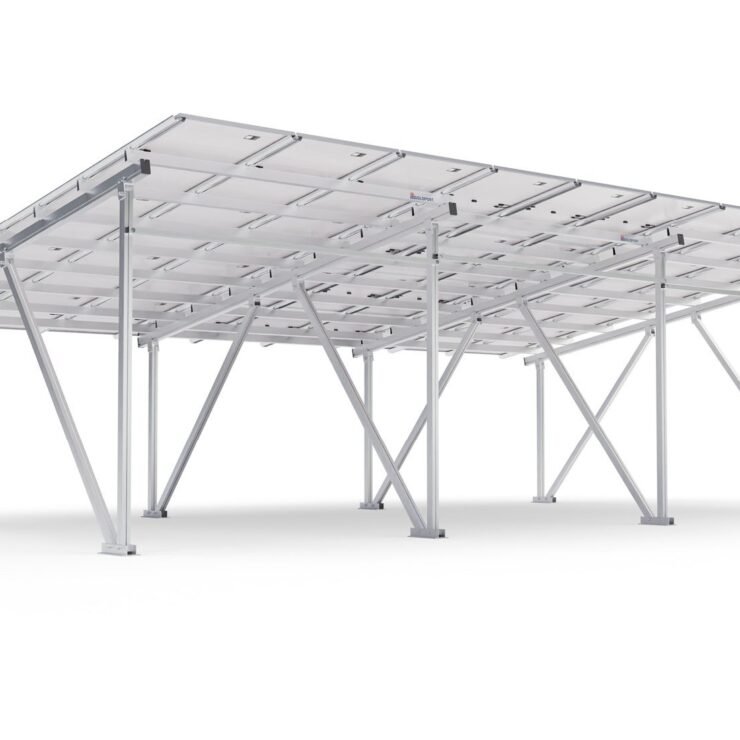 Solarcarport Anbaufeld SPG5-A inklusive 12 Solarmodule - Ihr ...
